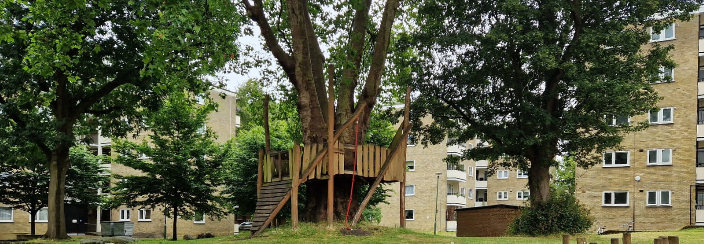 Treehouse at Highbury Quadrant Estate | Let's Talk Islington
