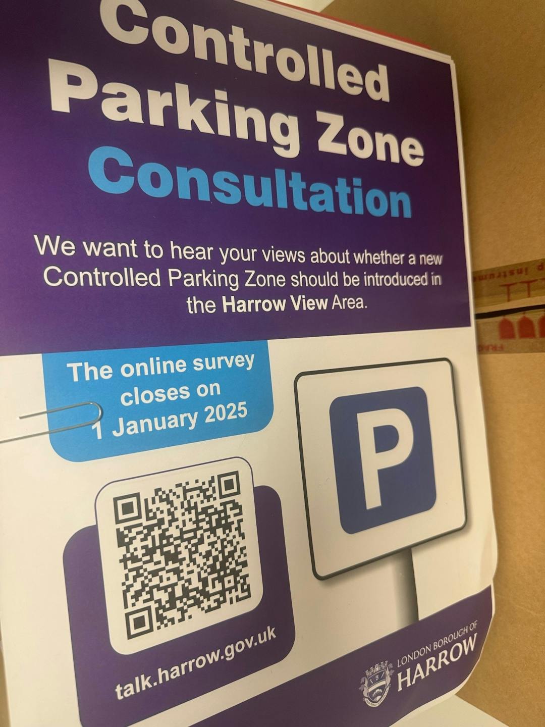 Headstone Drive & Harrow View and Wealdstone Royal Estate CPZ - Parking ...