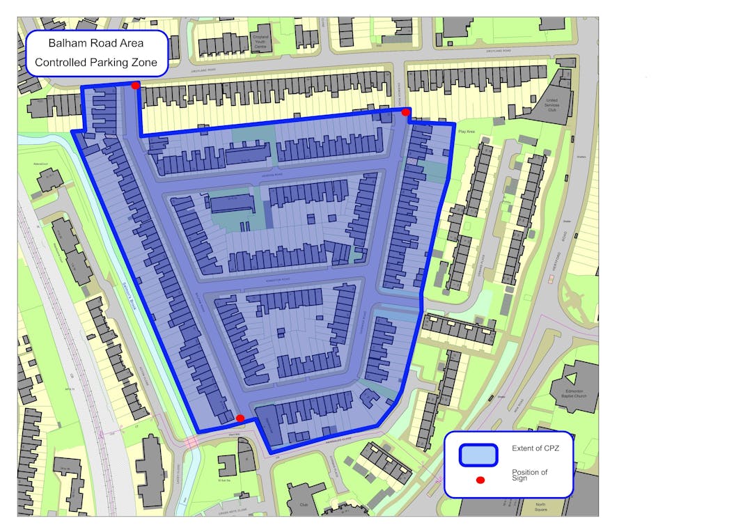 Balham Road Area Controlled Parking Zone | Let's Talk Enfield