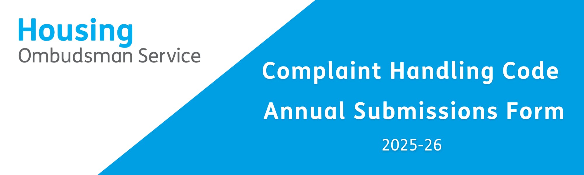 Complaint Handling Code Annual Submissions Form 2025-26 | Engage ...